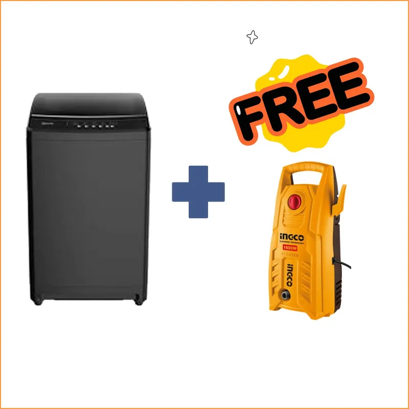 Hisense 16kg Top Loader Washing Machine- Premium Black (Free Gift ...